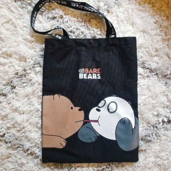 Cartoon Network | Bags | Cartoon Network We Bare Bears Tote Shoulder ...
